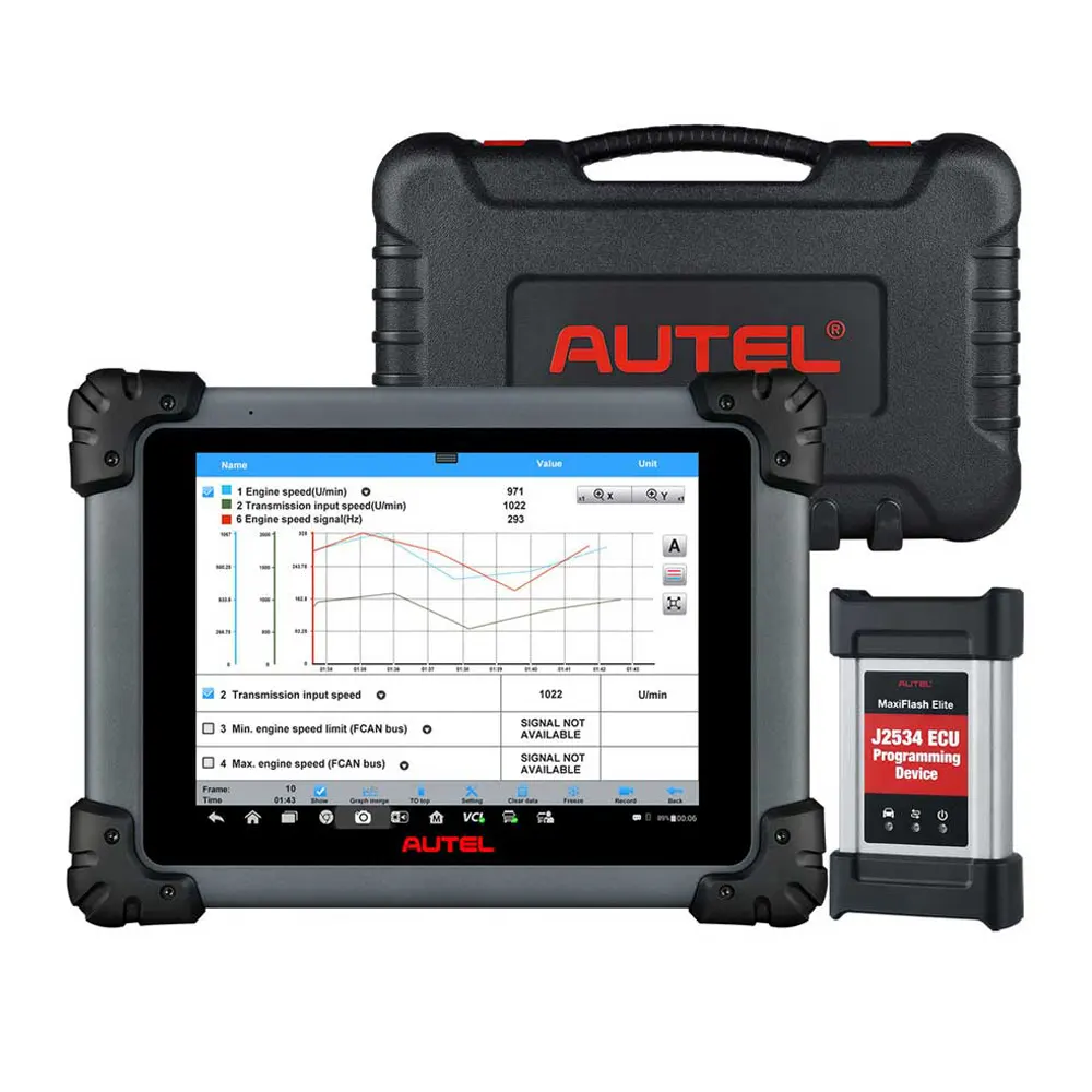 Autel - MaxiSYS MS908CV OBD2 Heavy Duty Diagnostic Scanner - NazirProg