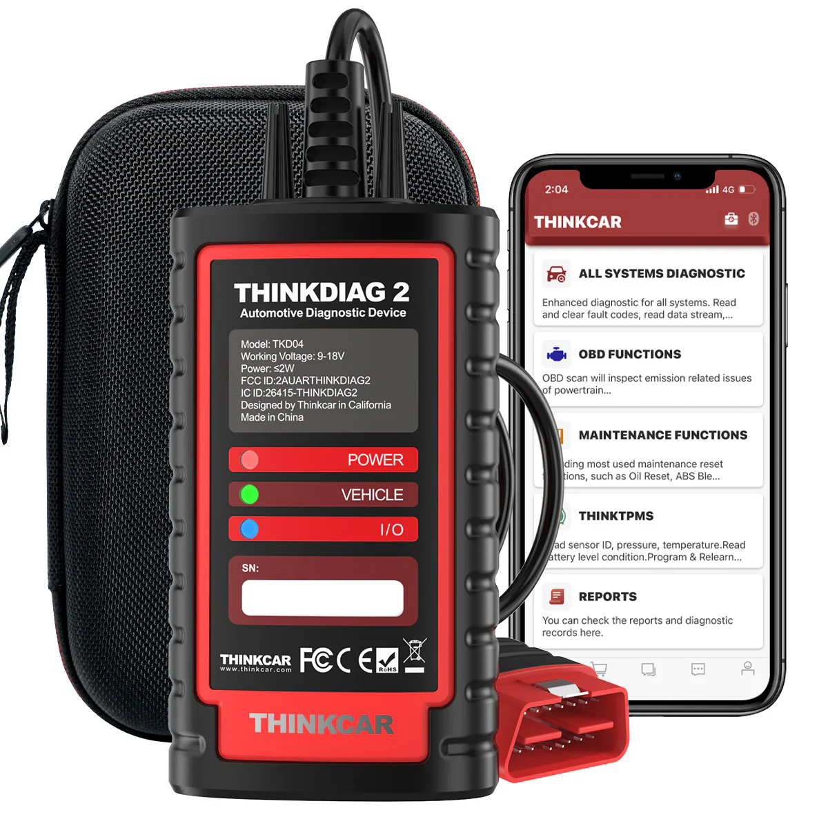 THINKDIAG 2 - Advanced OBD2 Diagnostic Scanner - NazirProg