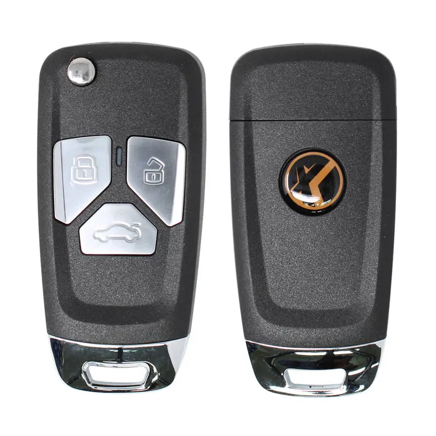 Xhorse VVDI VVDI2 3-Button Flip Remote Key in Audi Knife Style, Model ...