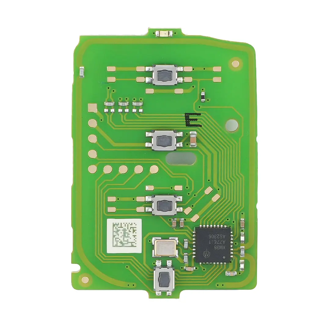 Xhorse XZBT43EN Universal Smart Remote Key PCB with 4 Buttons for Honda ...