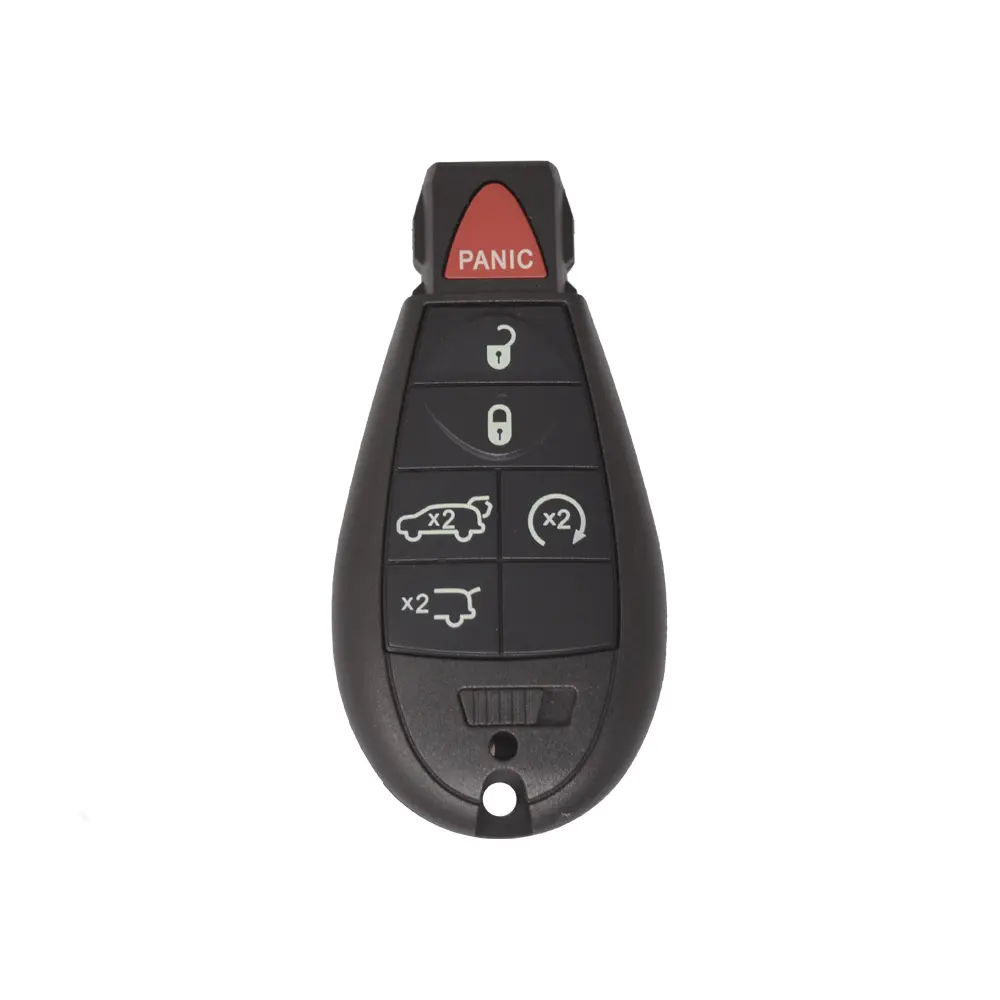 Chrysler Jeep Dodge 6-Button Fobik Remote Key Shell with 2 Trunk ...